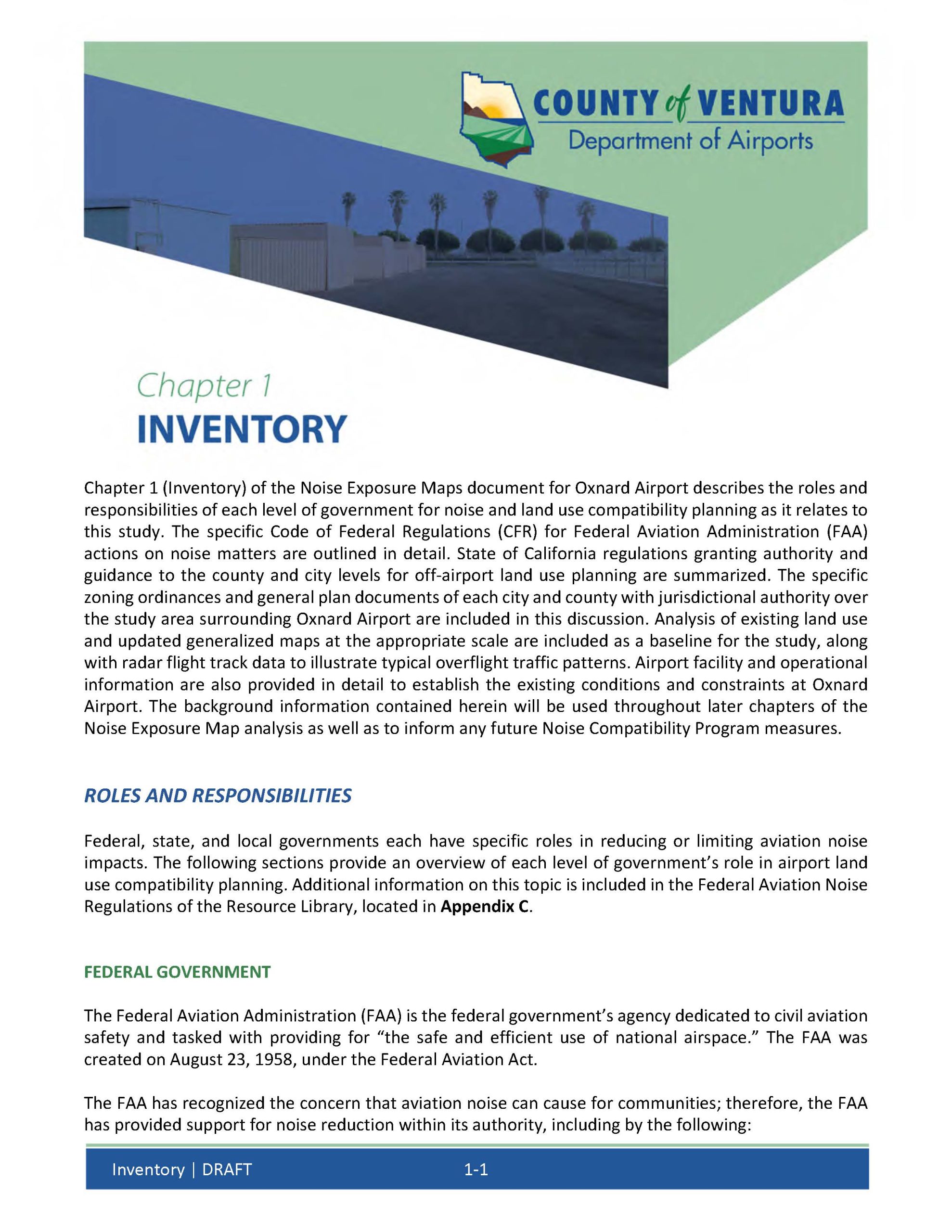 Study Documents / Documentos del Estudio - Oxnard Airport Noise Study